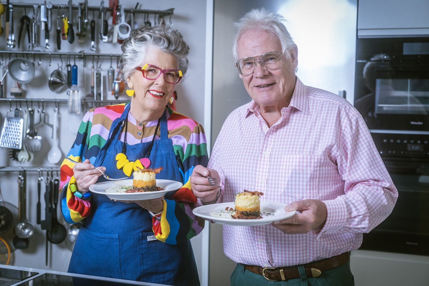 Haggis and Bacon with Instant Mash - Prue Leith