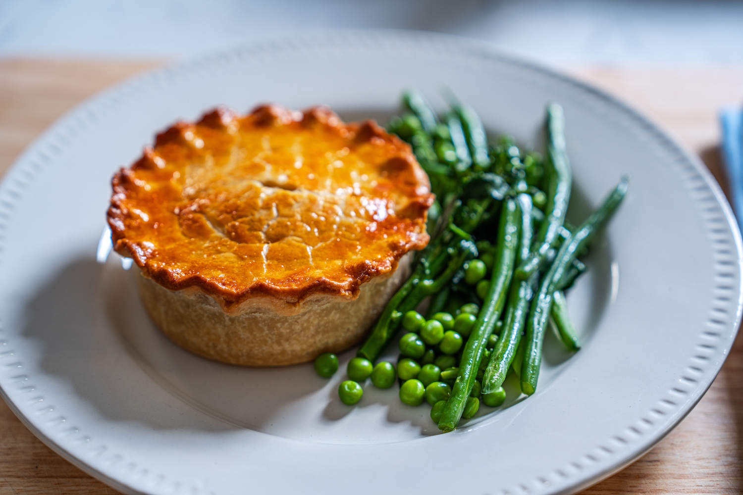 Hot Water Crust Chicken Pies - Prue Leith