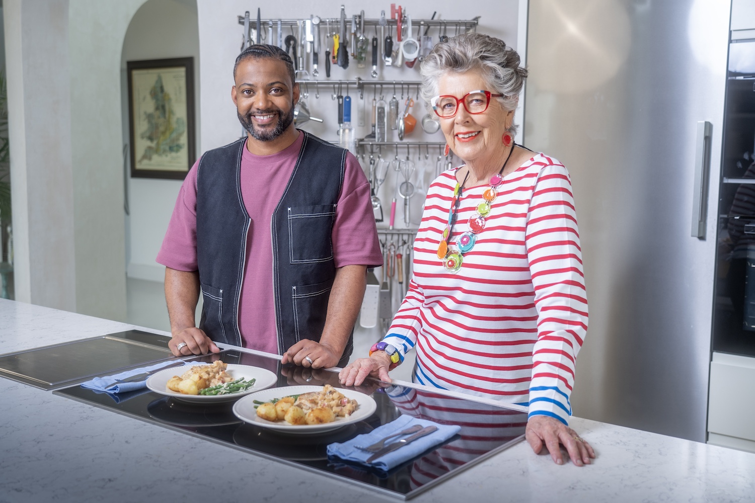 Turkey Escalope with Cider & Apple Sauce with JB Gill - Prue Leith